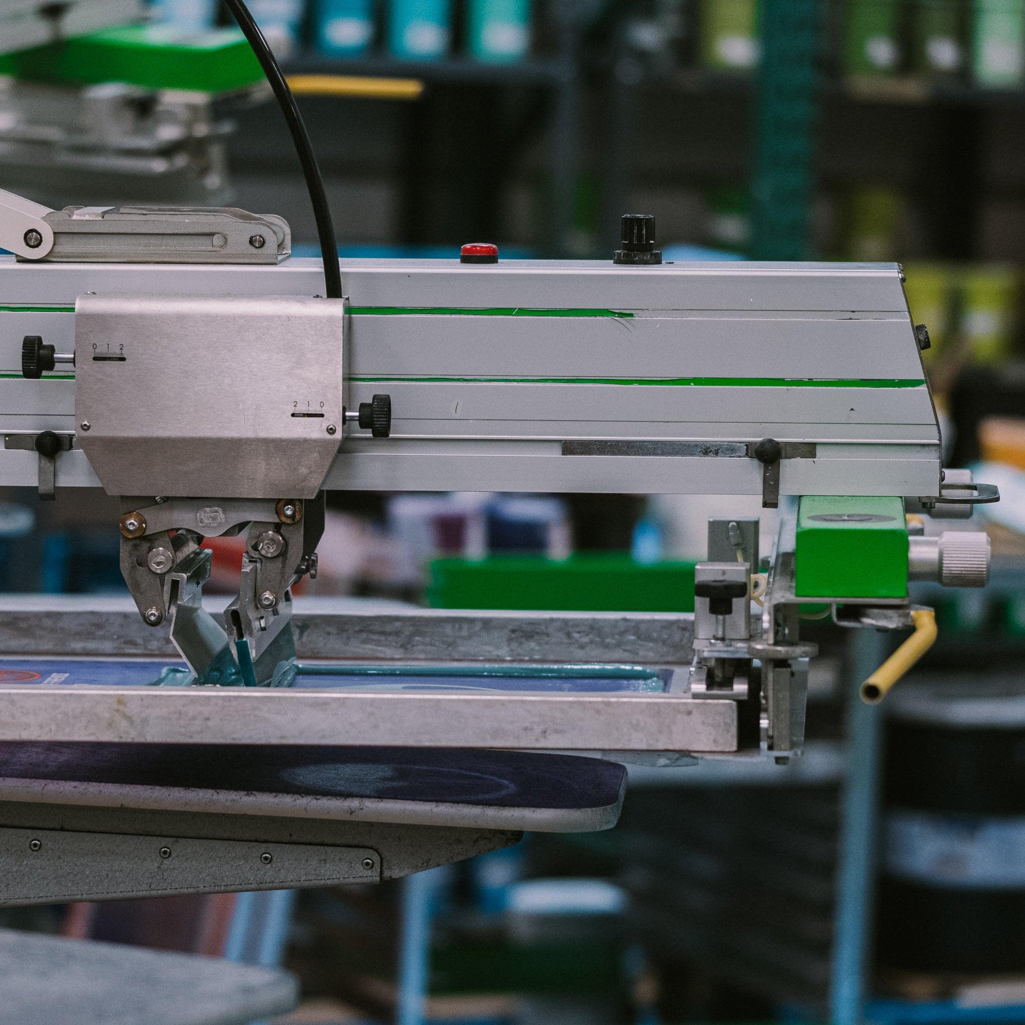 How is screen printing done at Colortex?