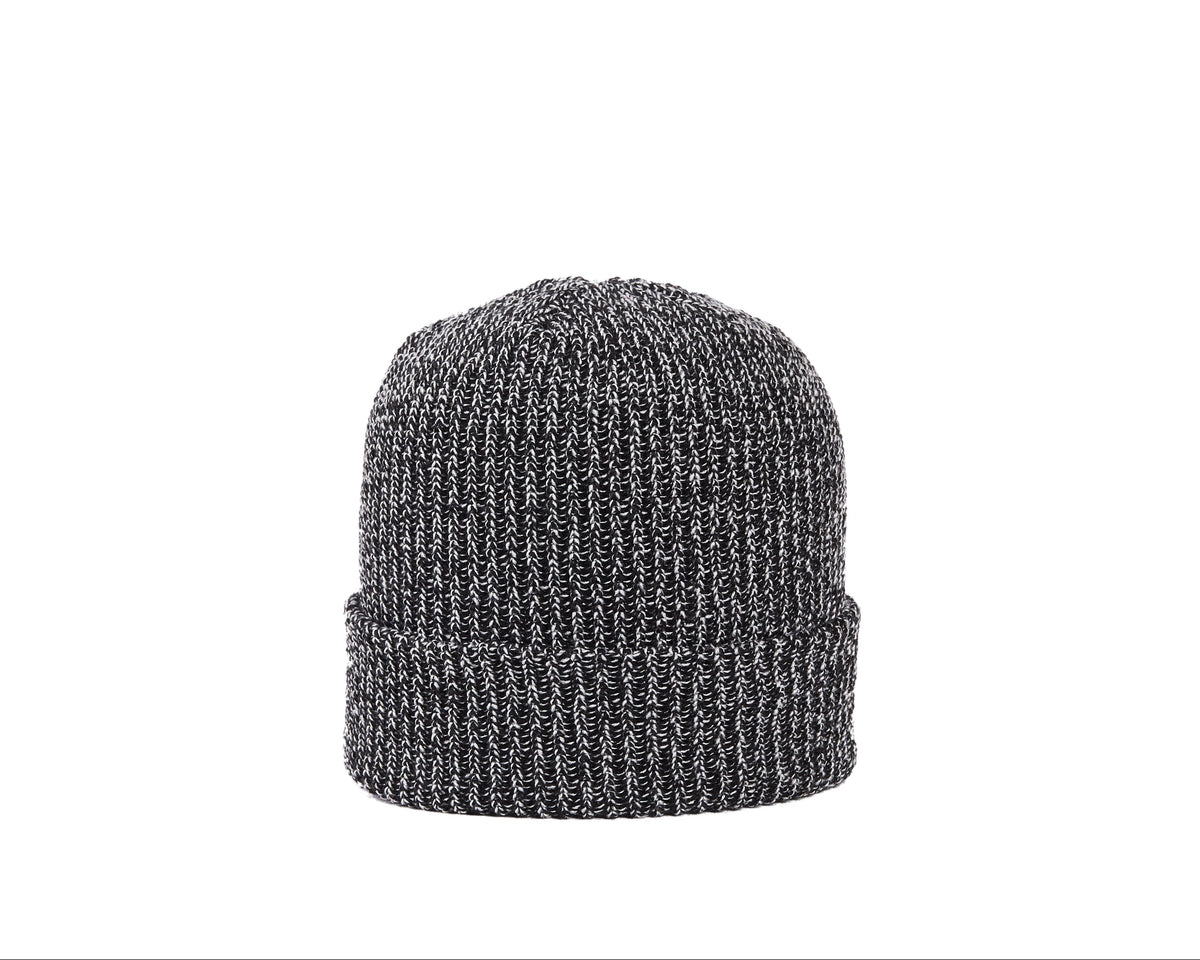 CLX911 - Rib Knit Cuffed Marled Beanie Made In Canada
