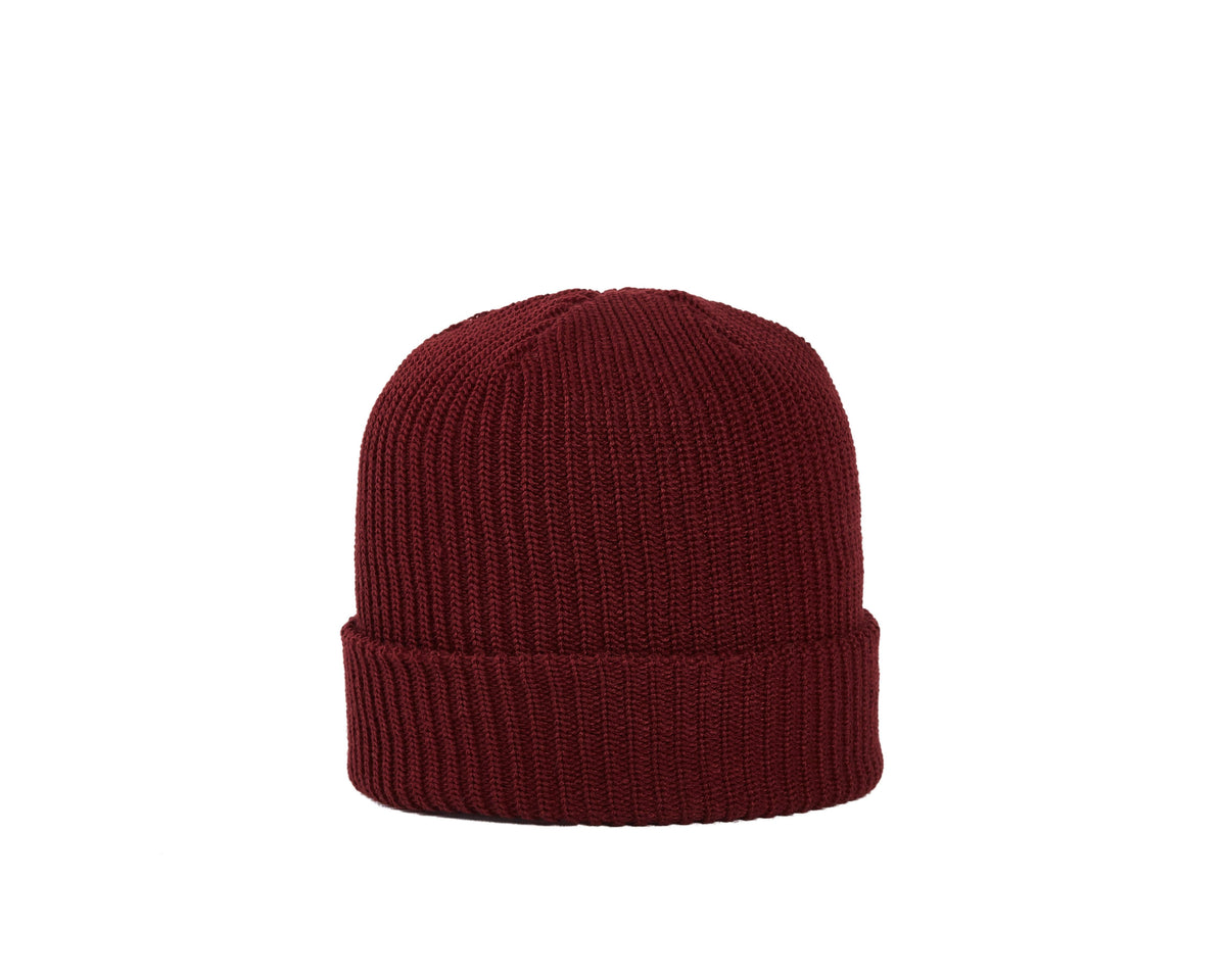 Custom Clothing: Rib Knit Cuffed Beanie Made In Canada (CLX914)